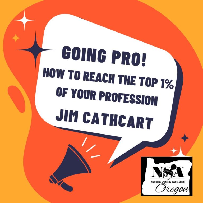 Going Pro: How to Reach the Top 1% of Your Profession [event with Jim ...